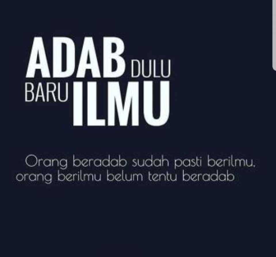 ADAB YANG PERLU DI AJAR KEPADA ANAK SEDARI KECIL - TCER.MY