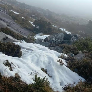 Fenomena Salji Di Gunung Kinabalu - TCER.MY