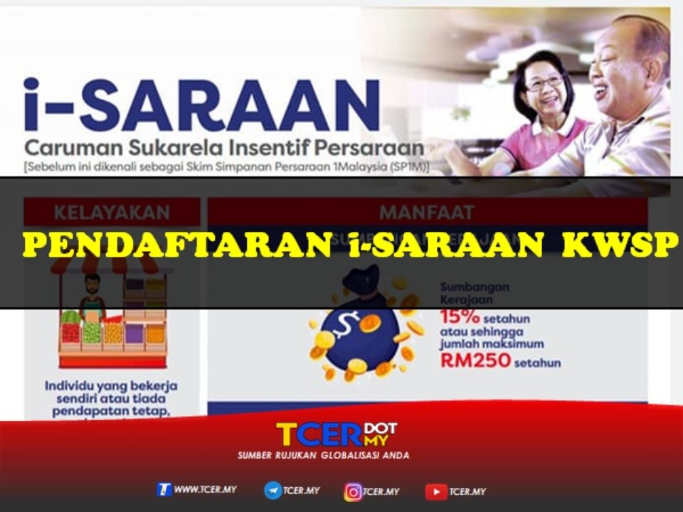 Pendaftaran ISaraan KWSP Dan Terima RM250 - TCER.MY