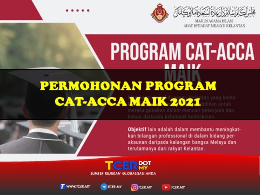Permohonan Program CAT-ACCA Tajaan MAIK - TCER.MY
