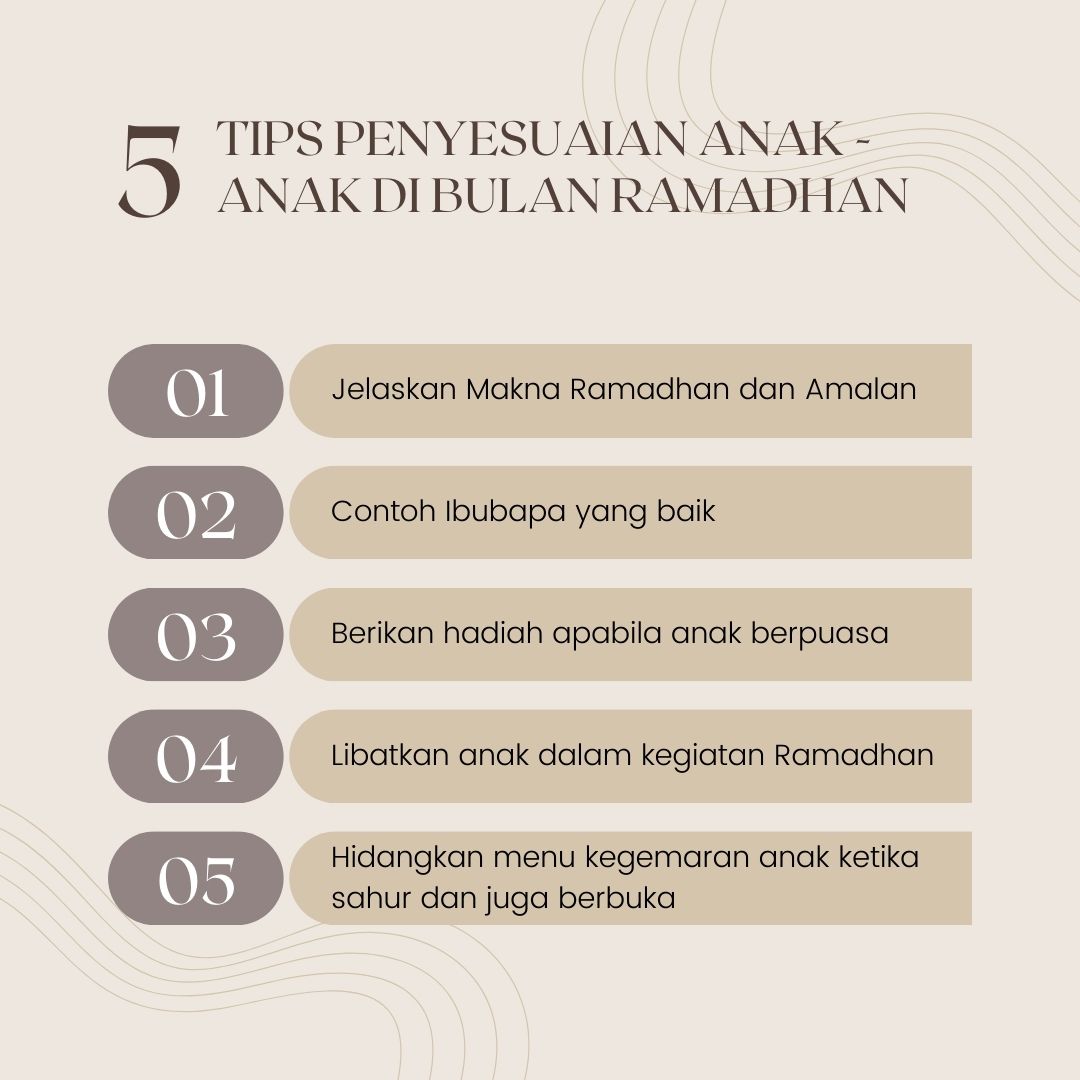 5 Tips Untuk Menyesuaikan Anak Semasa Bulan Puasa. - TCER.MY