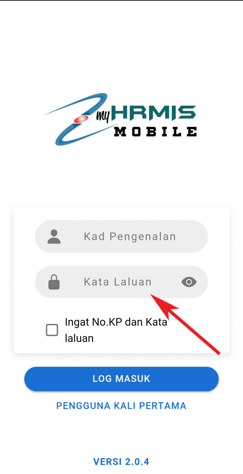 HRMIS 2.0 Login - TCER.MY