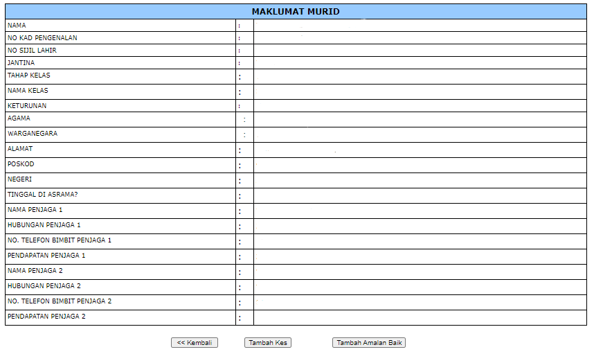 SSDM SISTEM SAHSIAH DIRI MURID - TCER.MY
