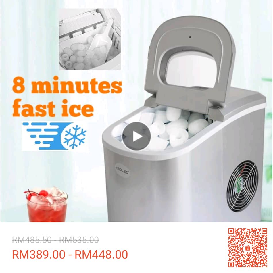 Dapatkan Mesin Pembuat Ais Ketul Viral Hanya Dalam 6 Minit Sahaja - TCER.MY