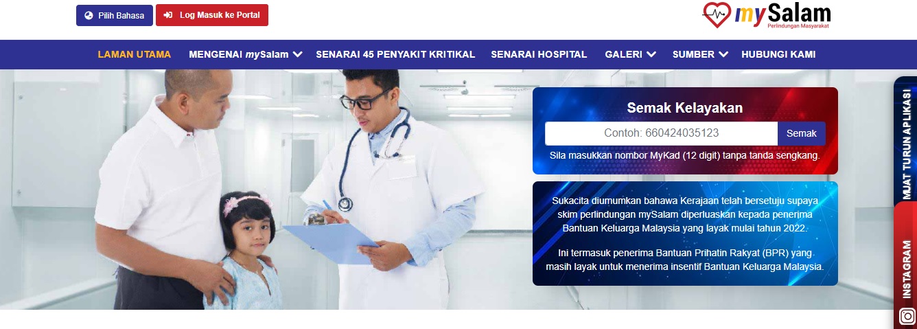 MySalam 2022 : Permohonan Dan Tuntutan Kuarantin Covid-19 - TCER.MY