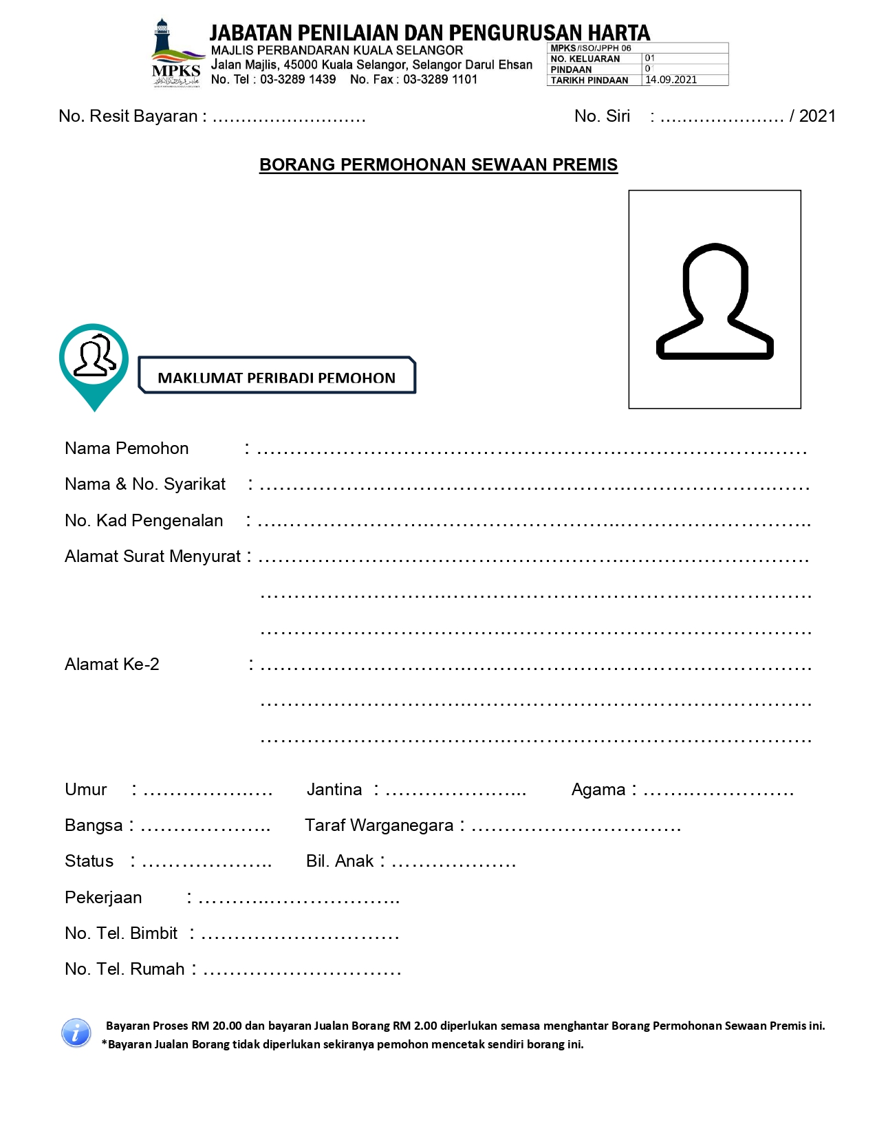 Senarai Kekosongan Premis Perniagaan Selangor 2023 - TCER.MY