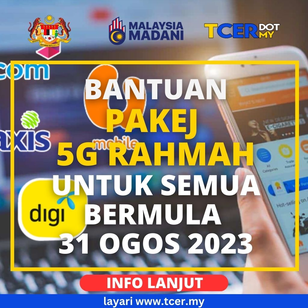 Pakej 5G RAHMAH (Bantuan Data Internet 60GB & Telefon Pintar Serendah ...