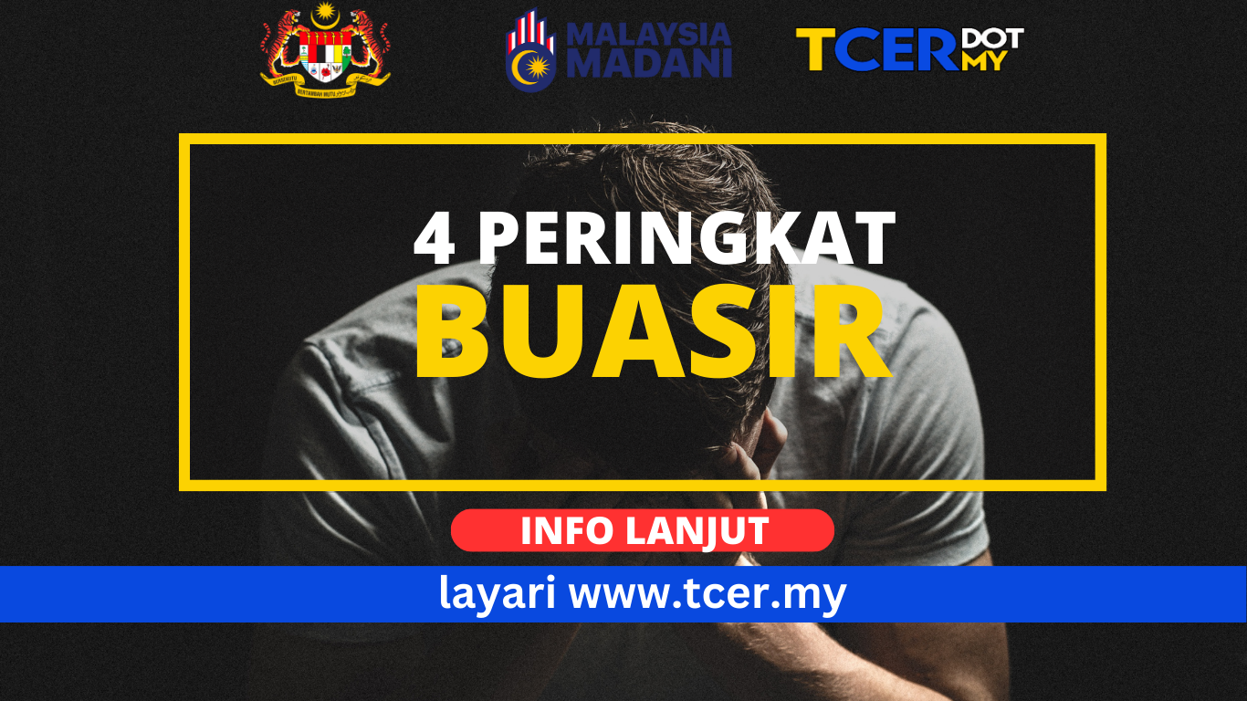 Buasir: 4 Peringkat Yang Ramai Perlu Tahu - TCER.MY