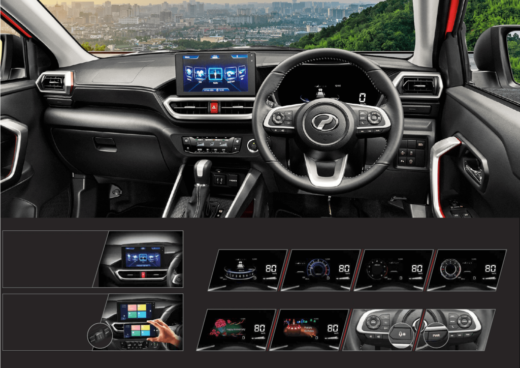 Perodua Ativa Interior: SUV 5 Tempat Duduk Terbaharu - TCER.MY