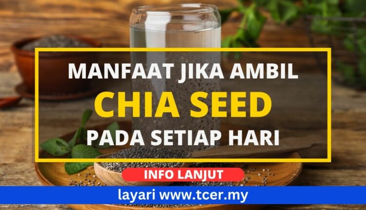 10 Manfaat Amalkan Chia Seeds Yang Ramai Tidak Tahu - TCER.MY
