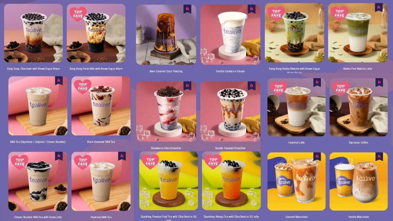 Tealive Menu (Updated 2024) : Terbaru! Edisi Cream Cloud Red Velvet ...