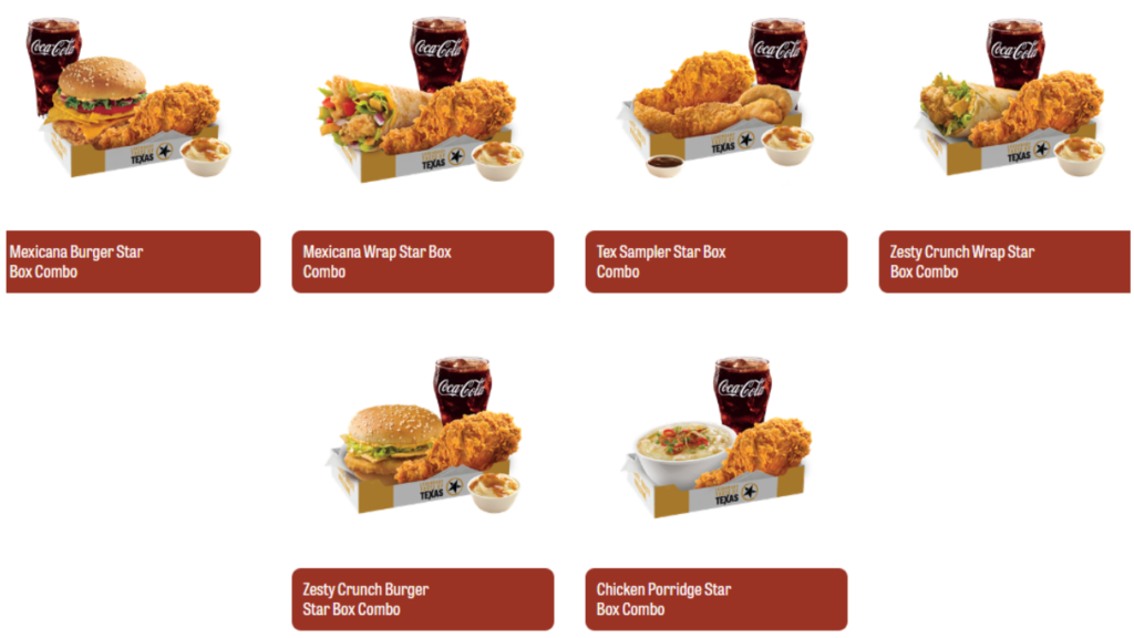 Terkini 2024 : Texas Chicken Menu - TCER.MY