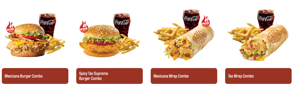 Terkini 2024 : Texas Chicken Menu - TCER.MY