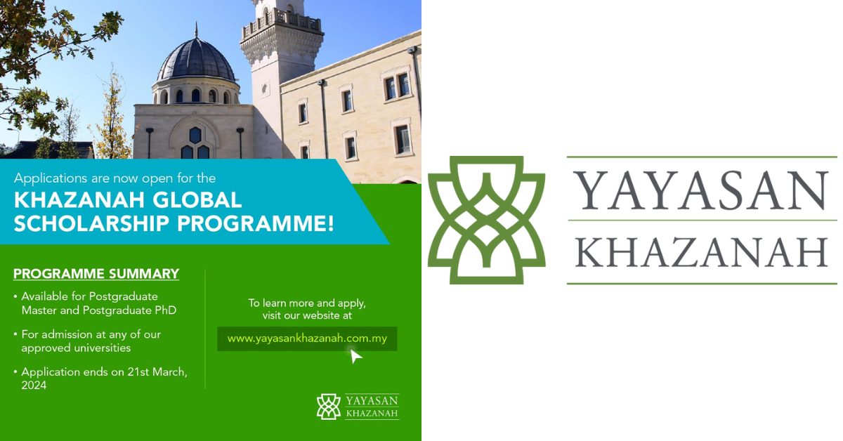 Permohonan Biasiswa Khazanah Global Scholarship Tahun 2024 - TCER.MY