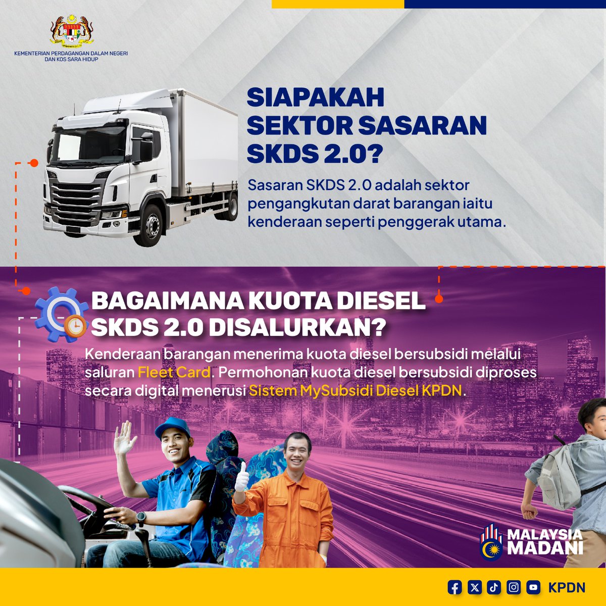 SKDS 2.0: Permohonan Sistem Kawalan Diesel Bersubsidi Fasa 2 - TCER.MY