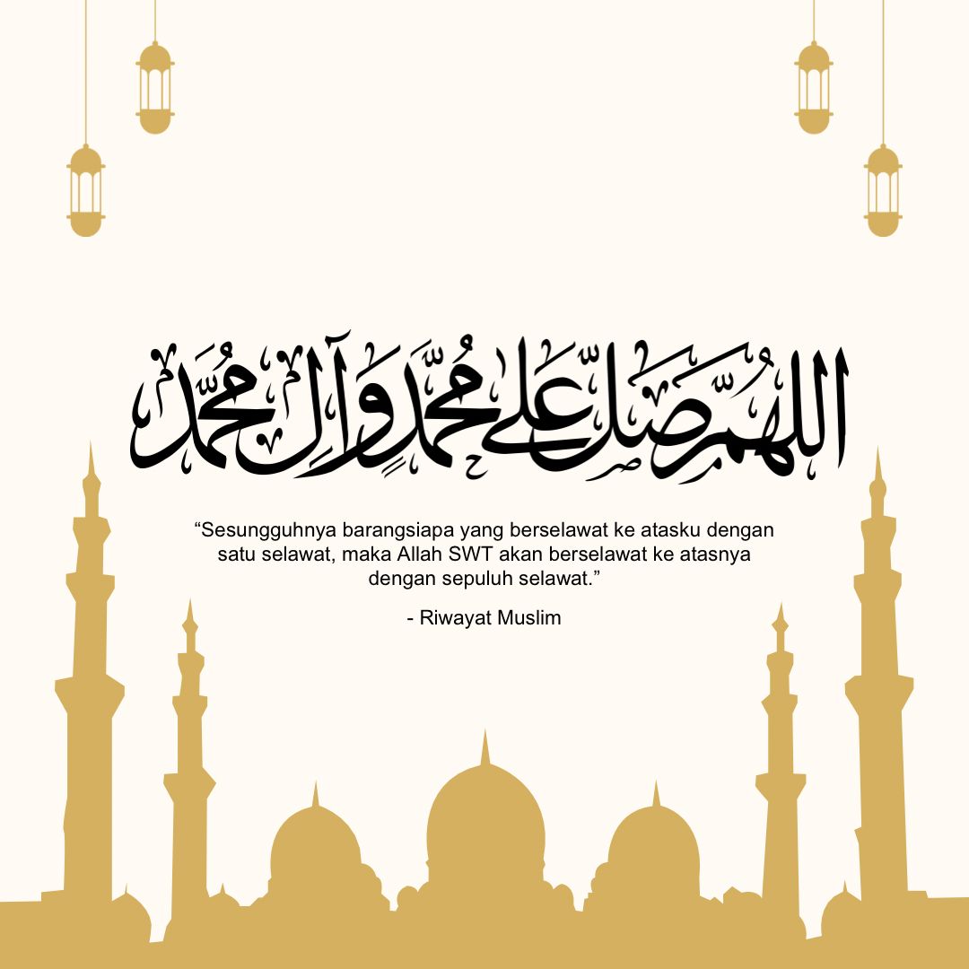 Selawat Nabi Saw Dan 42 Kelebihan Berselawat - TCER.MY