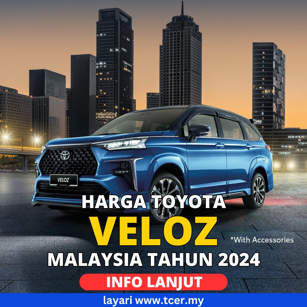 Harga Toyota Veloz Malaysia 2024 (The All-New Veloz) - TCER.MY