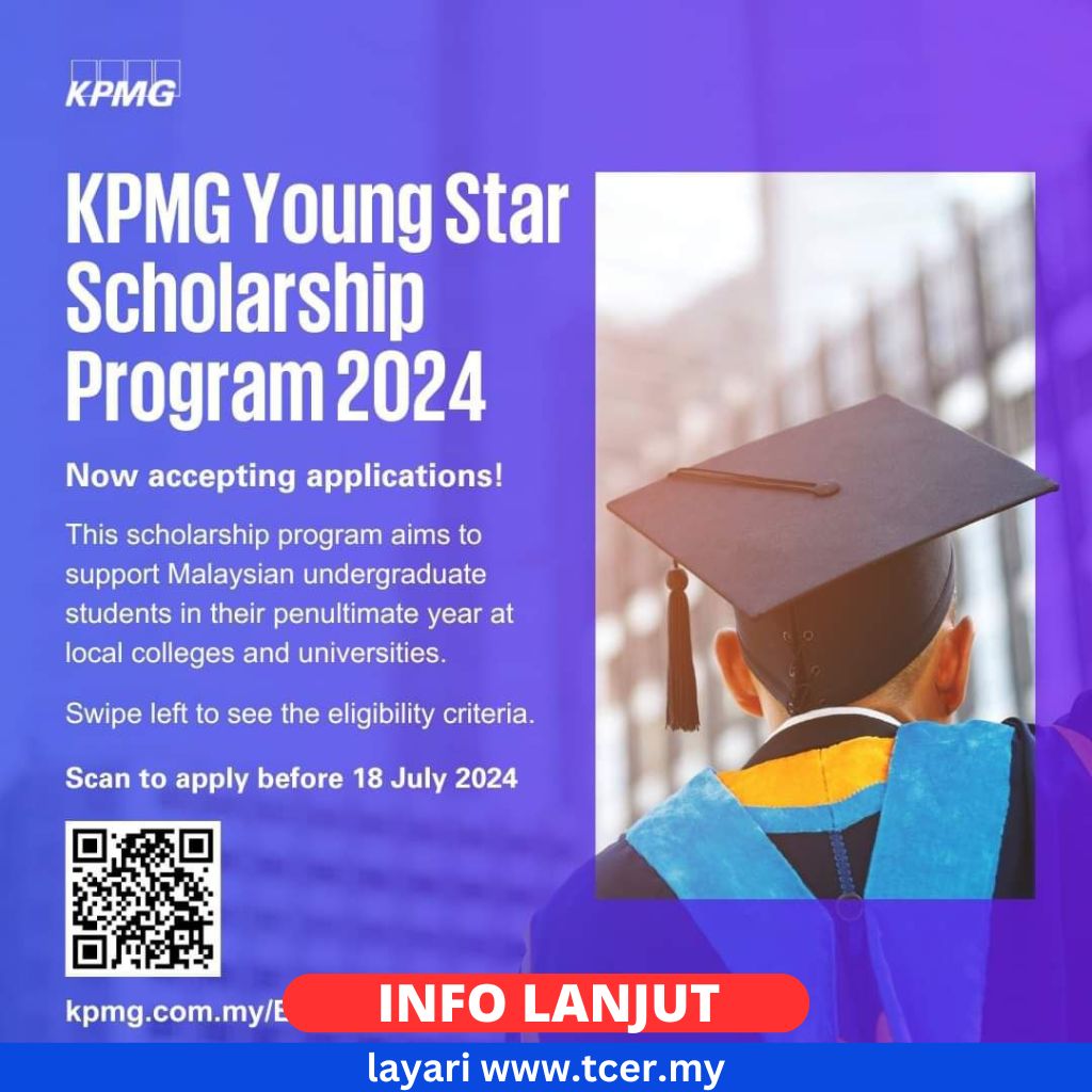 Permohonan KPMG Young Star Scholarship Program Tahun 2024 - TCER.MY