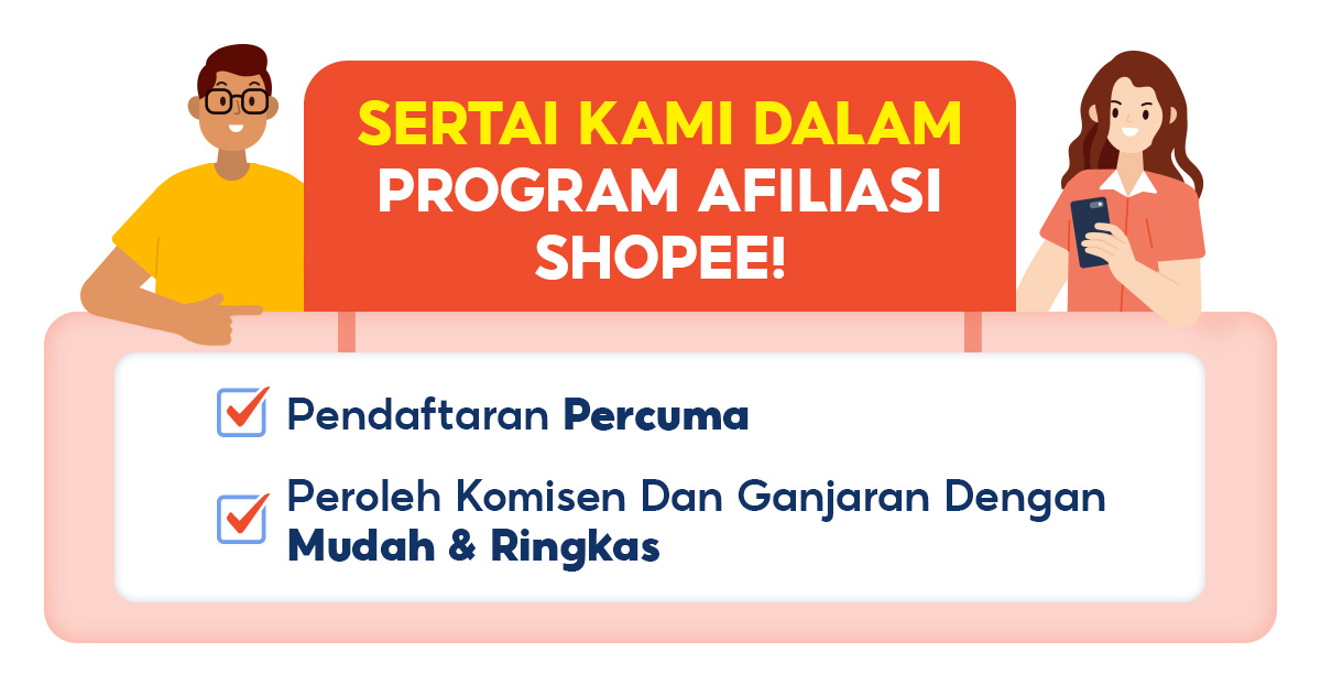 Shopee Affiliate Program: Cara Daftar, Masukkan URL & Sahkan Media Sosial - TCER.MY