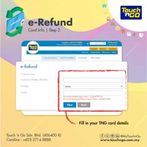 7 Langkah Mudah 'Claim' TNG Refund Kad Touch 'n Go - TCER.MY