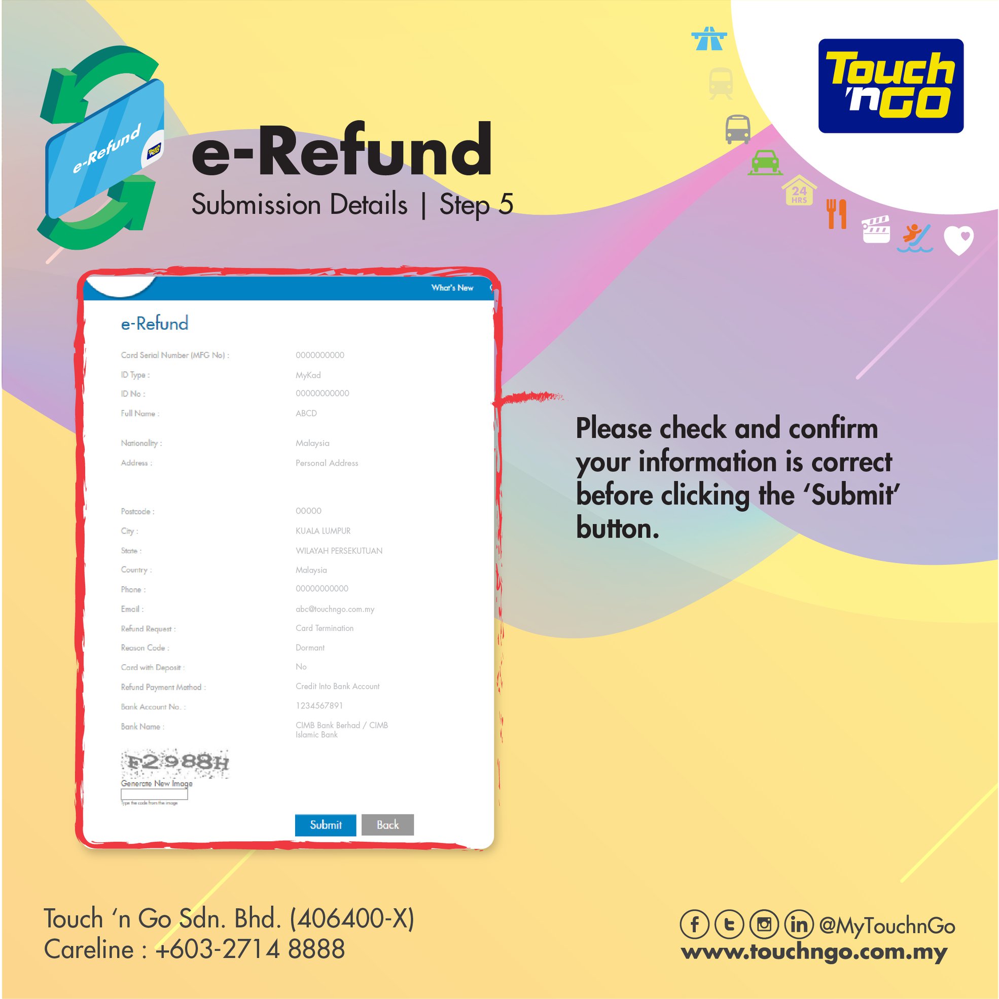7 Langkah Mudah 'Claim' TNG Refund Kad Touch 'n Go - TCER.MY