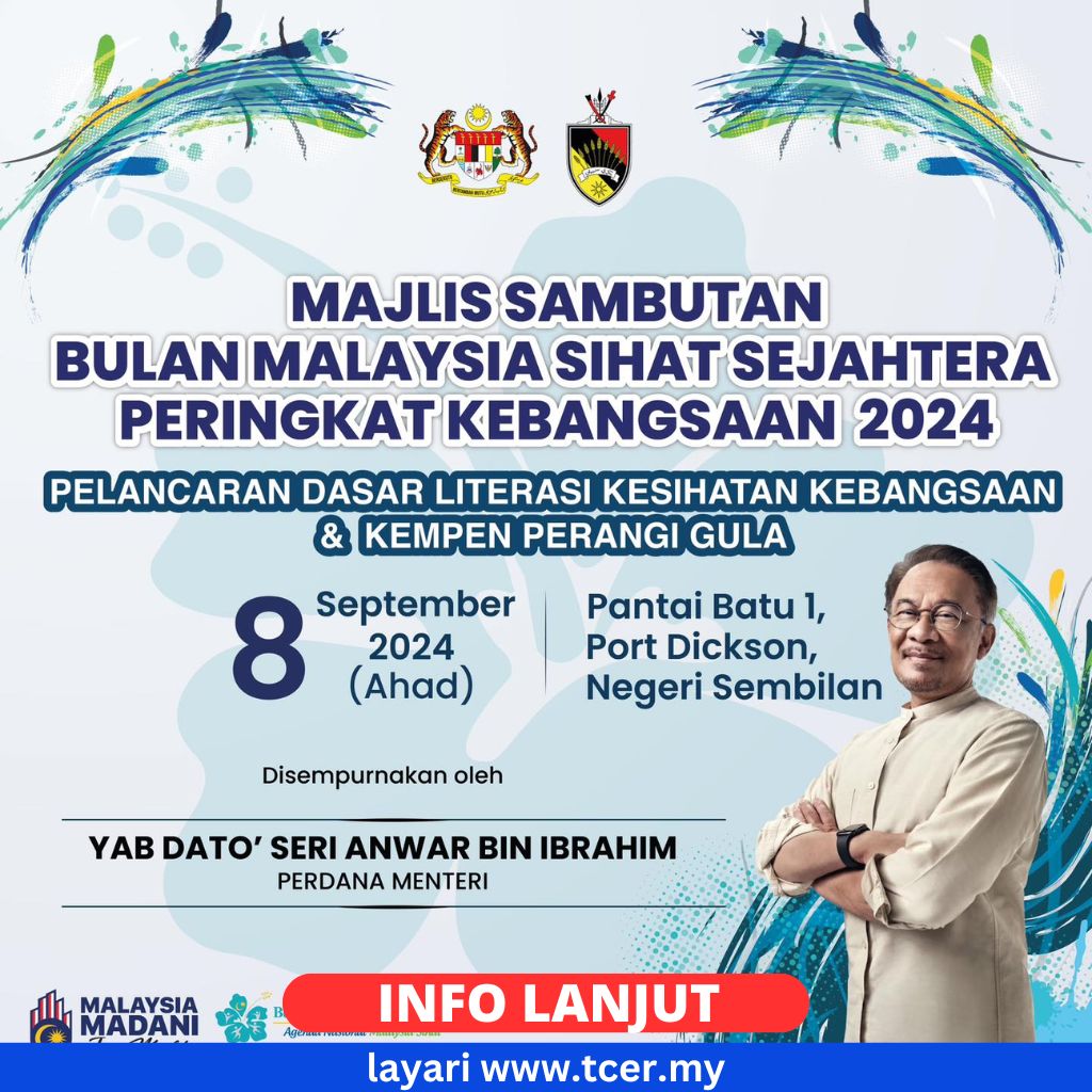Bulan Malaysia Sihat Sejahtera Tahun 2024 - TCER.MY