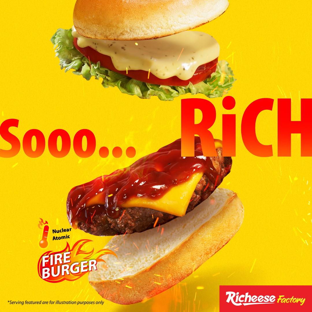 Menu Di Richeese Factory Dengan Tahap Kepedasan Sehingga Level 5! - TCER.MY