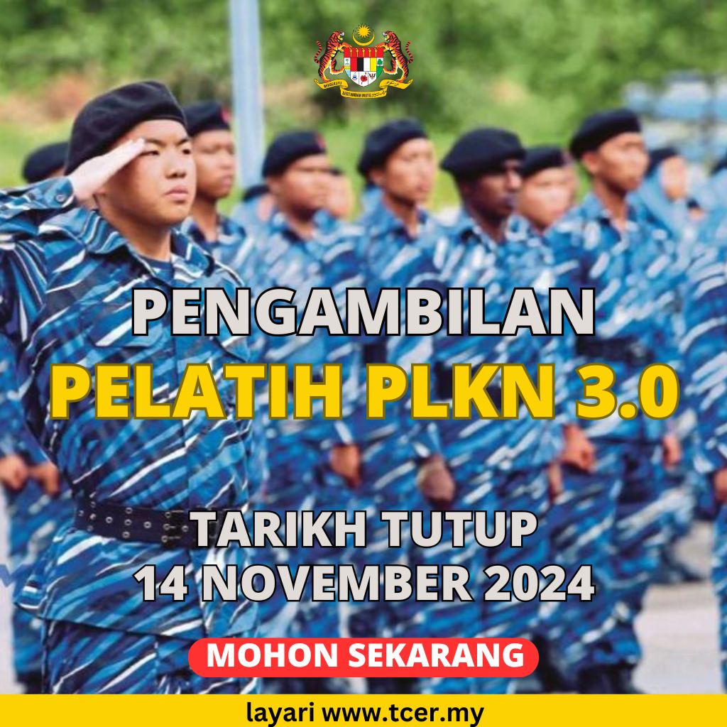 Peluang Kerjaya Sebagai Pelatih PLKN 3.0 Seluruh Malaysia - TCER.MY