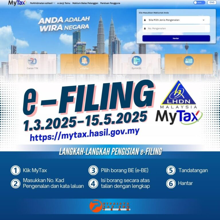 Tidak Peka Tarikh Akhir E-Filing 2025, Denda & Penalti Akan Dikenakan ...