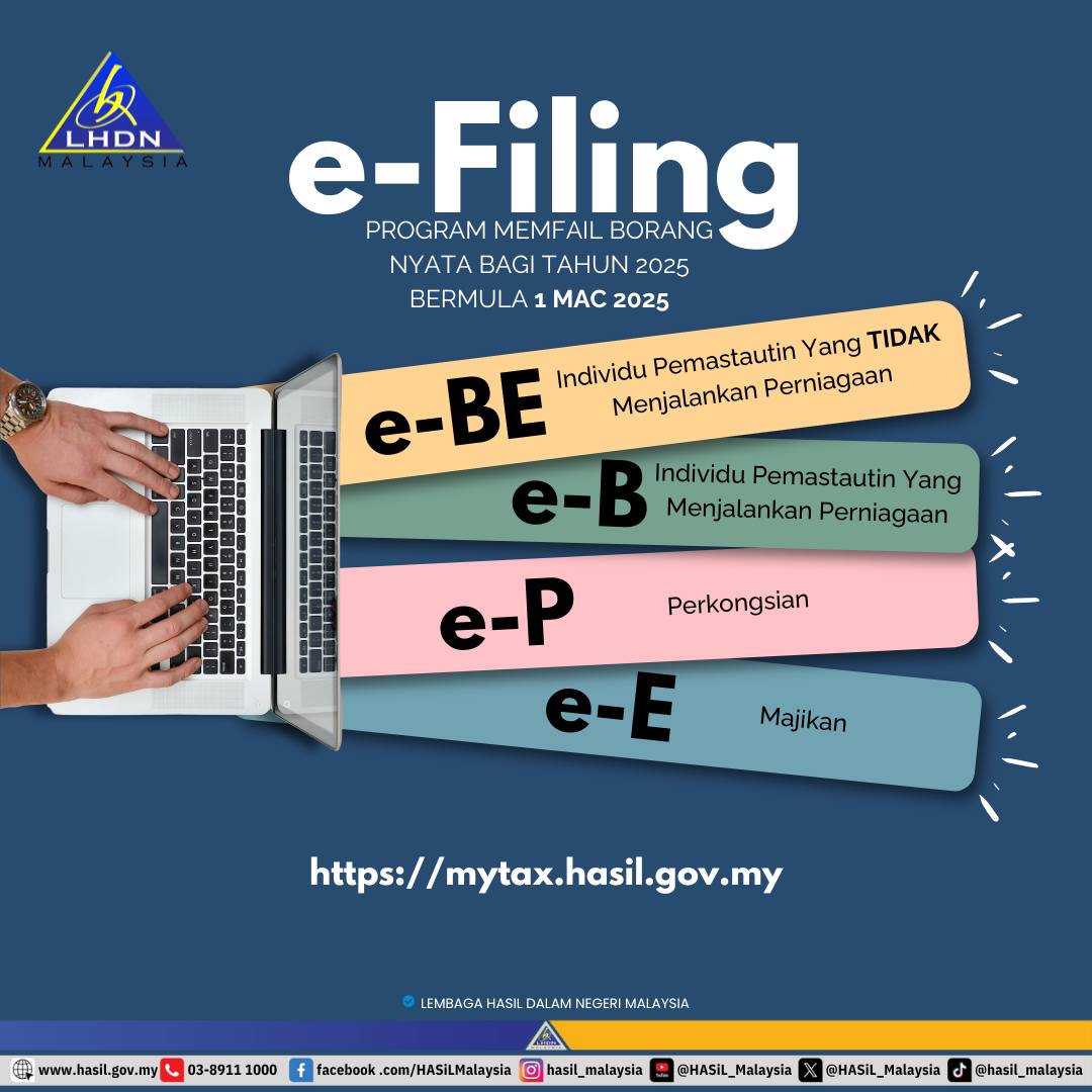Tidak Peka Tarikh Akhir E-Filing 2025, Denda & Penalti Akan Dikenakan ...