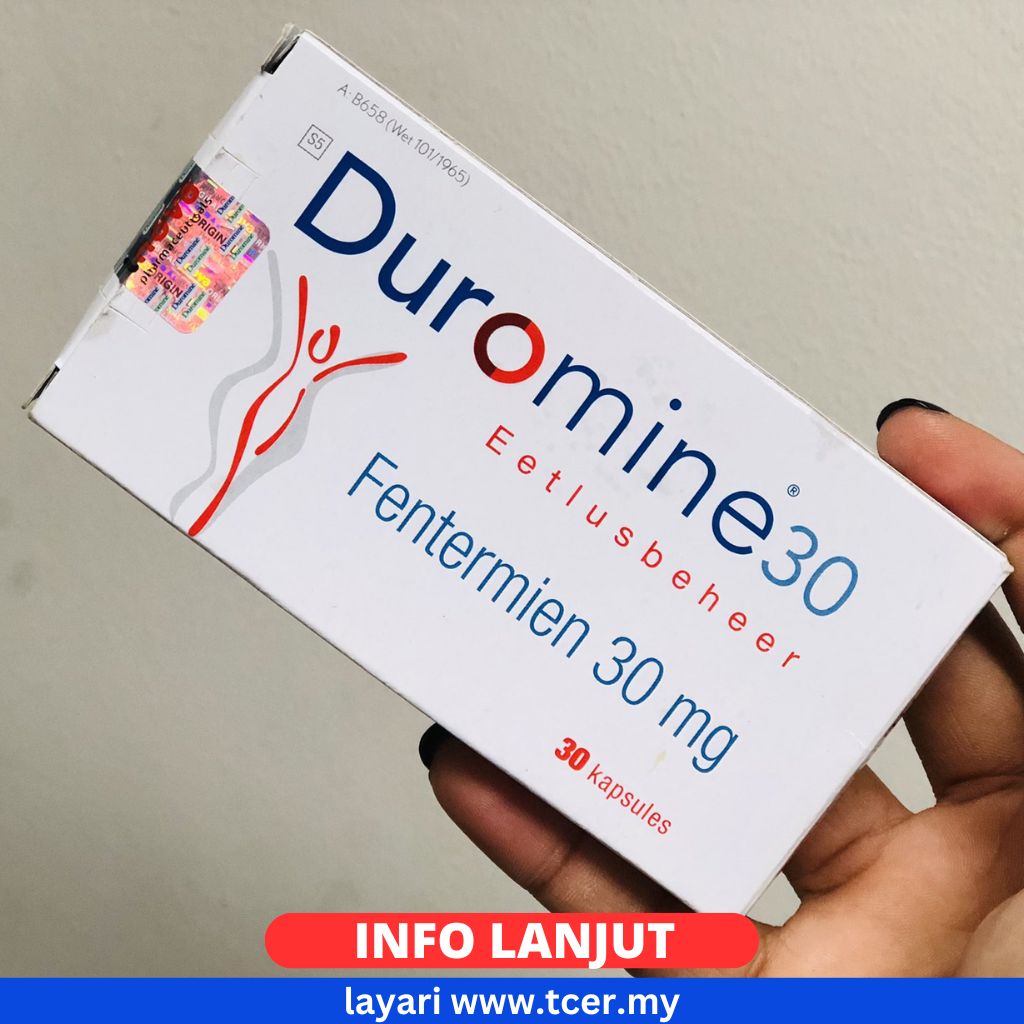 Duromine: Fungsi, Dos, Cara Pengambilan & Kesan Sampingan - TCER.MY