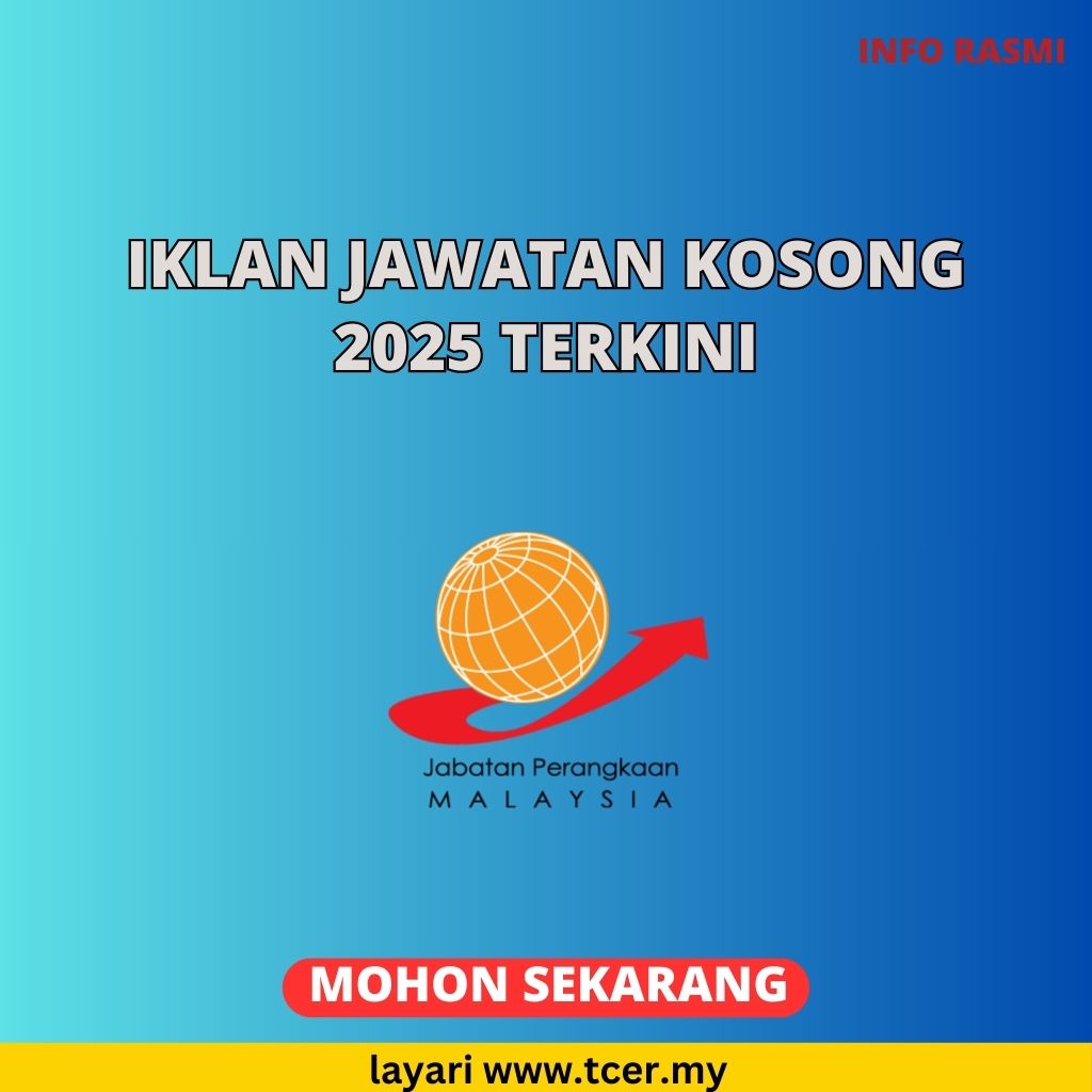 Jawatan Kosong Jabatan Perangkaan Malaysia Tahun 2025 - TCER.MY