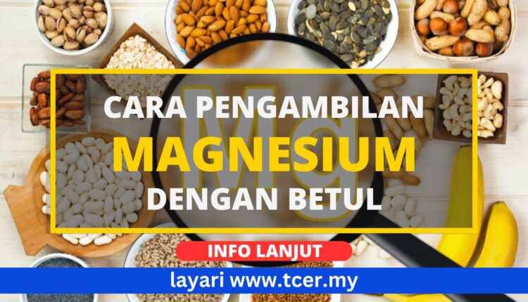 Magnesium: Fungsi, Jumlah Pengambilan & Manfaat Kesihatan - TCER.MY